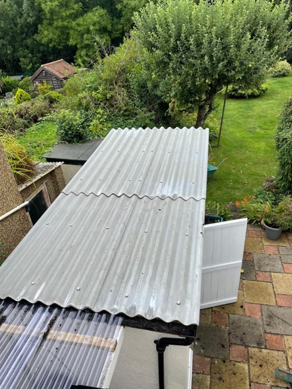 Removal and Replacement of Asbestos Garage & Shed